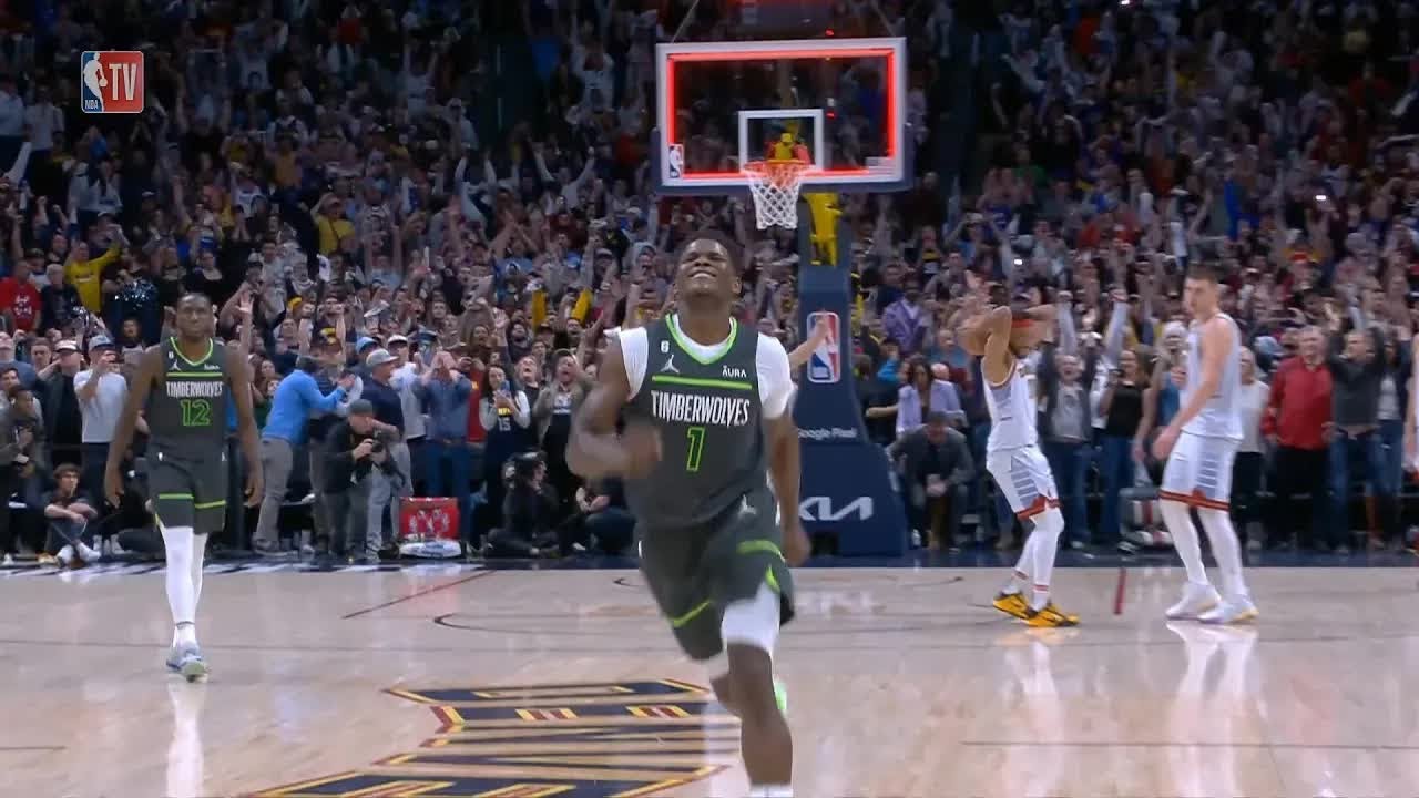 Anthony Edwards misses tying shot at buzzer and Nuggets eliminate ...