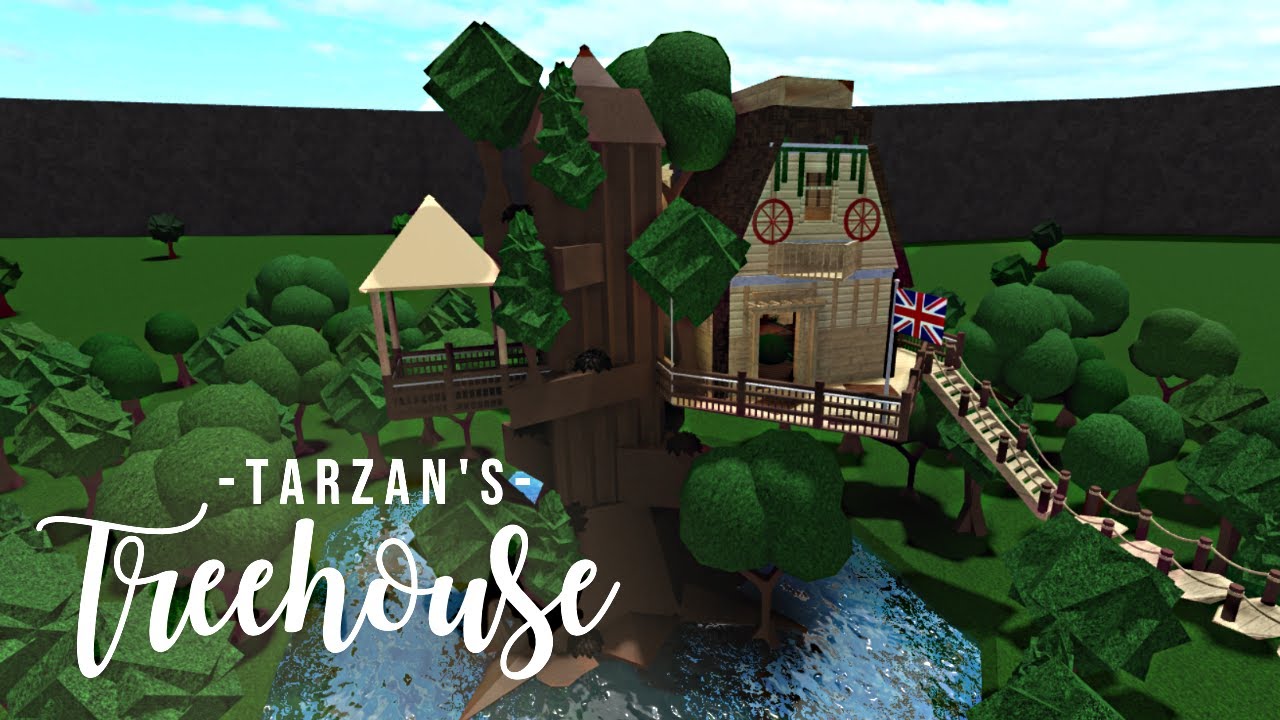 Bloxburg: Tarzan's Treehouse (tour) | 166k - YouTube