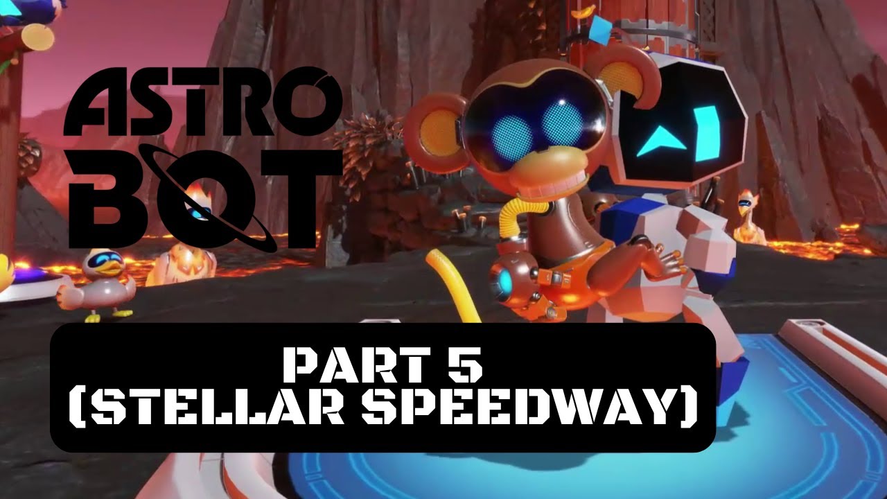 Astro Bot: STELLAR SPEEDWAY Walkthrough Gameplay Part 5 - Rising Heat ...