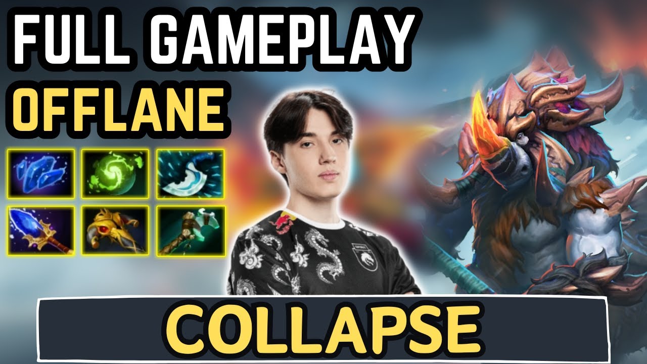 🔥 Collapse MAGNUS Offlane Gameplay 7.35c - 11800 AVG MMR 🔥 Collapse ...