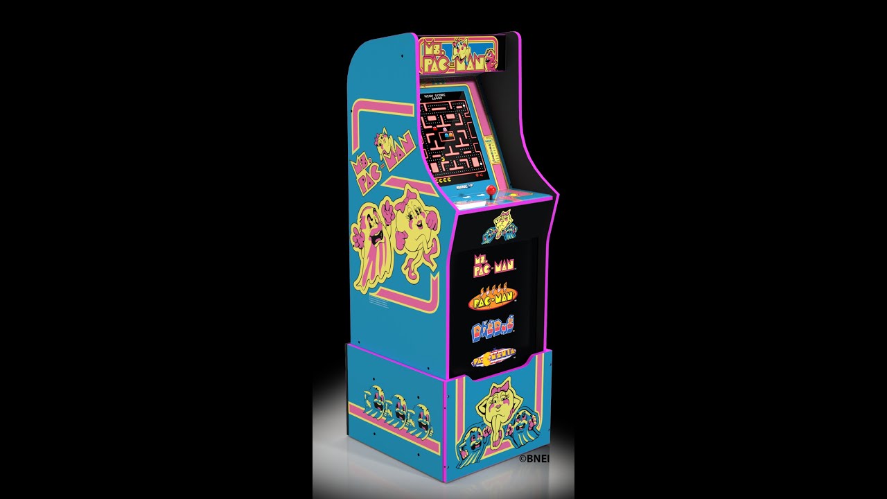 I Purchased My First 1Up Arcade - Ms. Pac-Man - Check Out The Gameplay ...