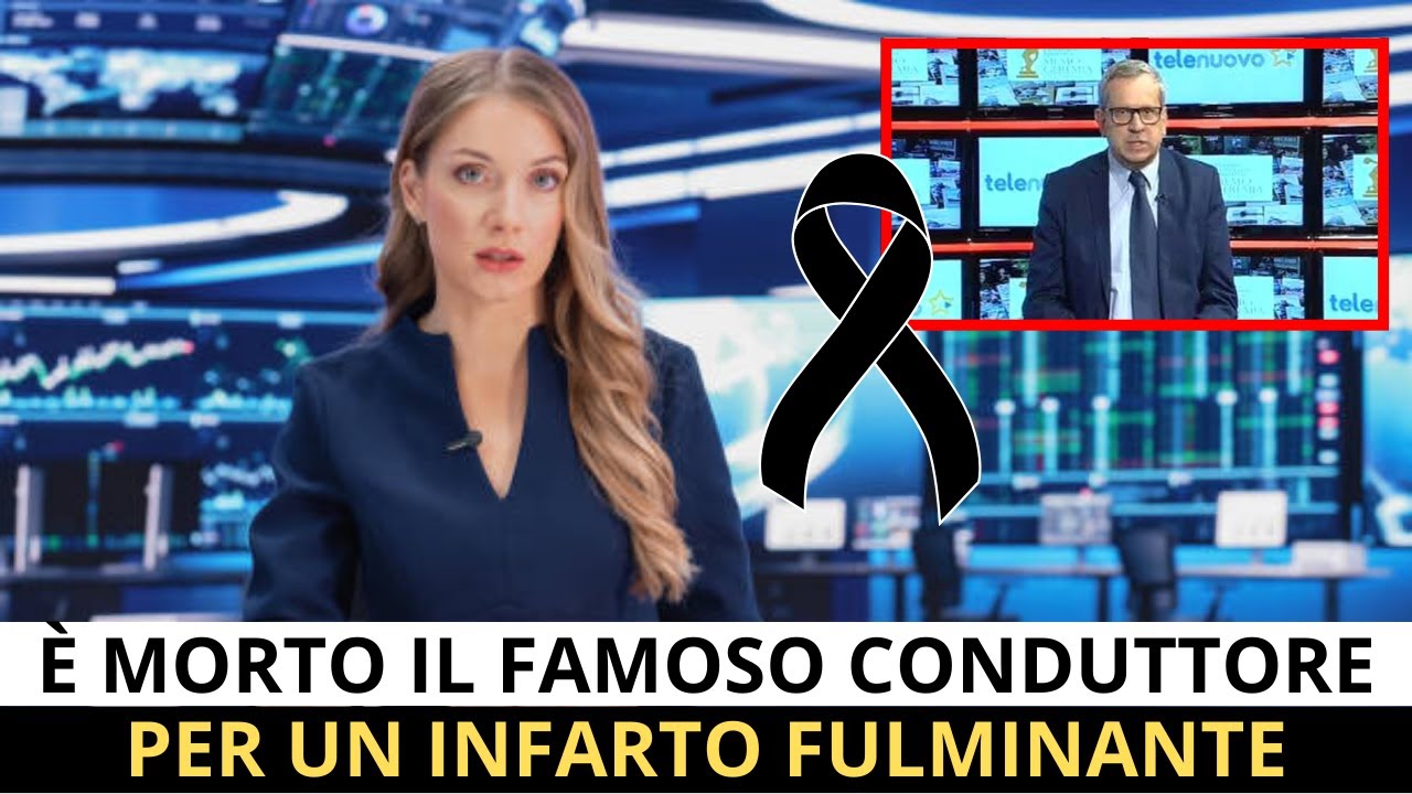 TRAGICO LUTTO NELLA TV ITALIANA: È MORTO ALL'IMPROVVISO IL FAMOSO ...