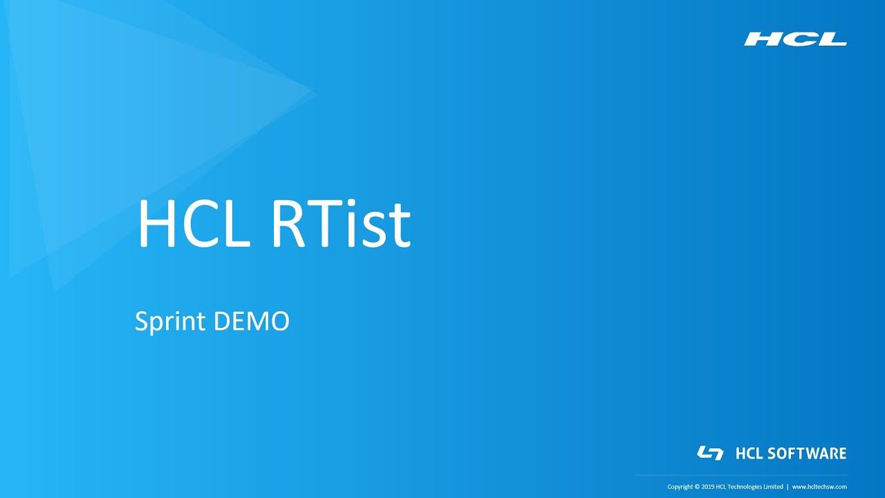 HCL RTist - Sprint Demo 2020.10 - 8. Model Compiler TC with Cyclic ...