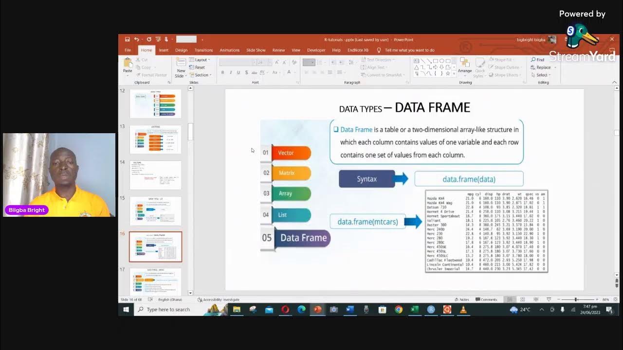 Introduction to R-programming 2 - YouTube