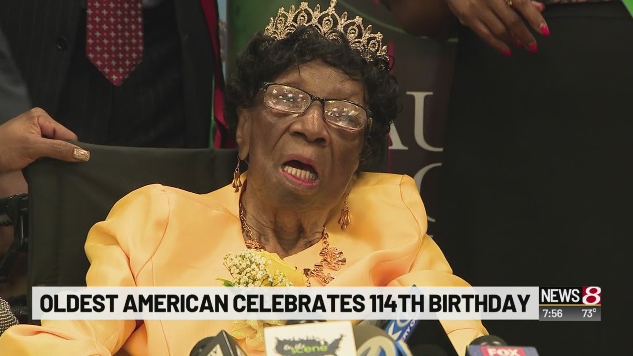 Oldest American Woman Celebrates 114th Birthday Youtube