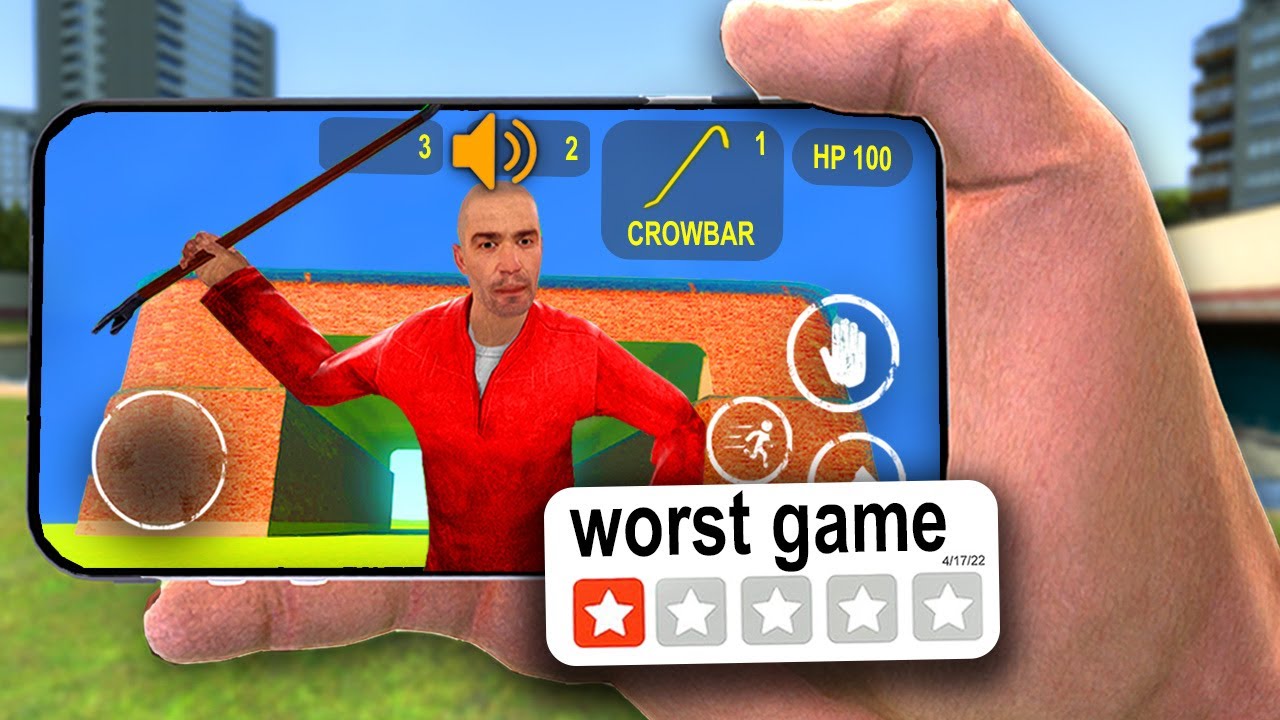 Gmod for Mobile is NOT GOOD... - YouTube