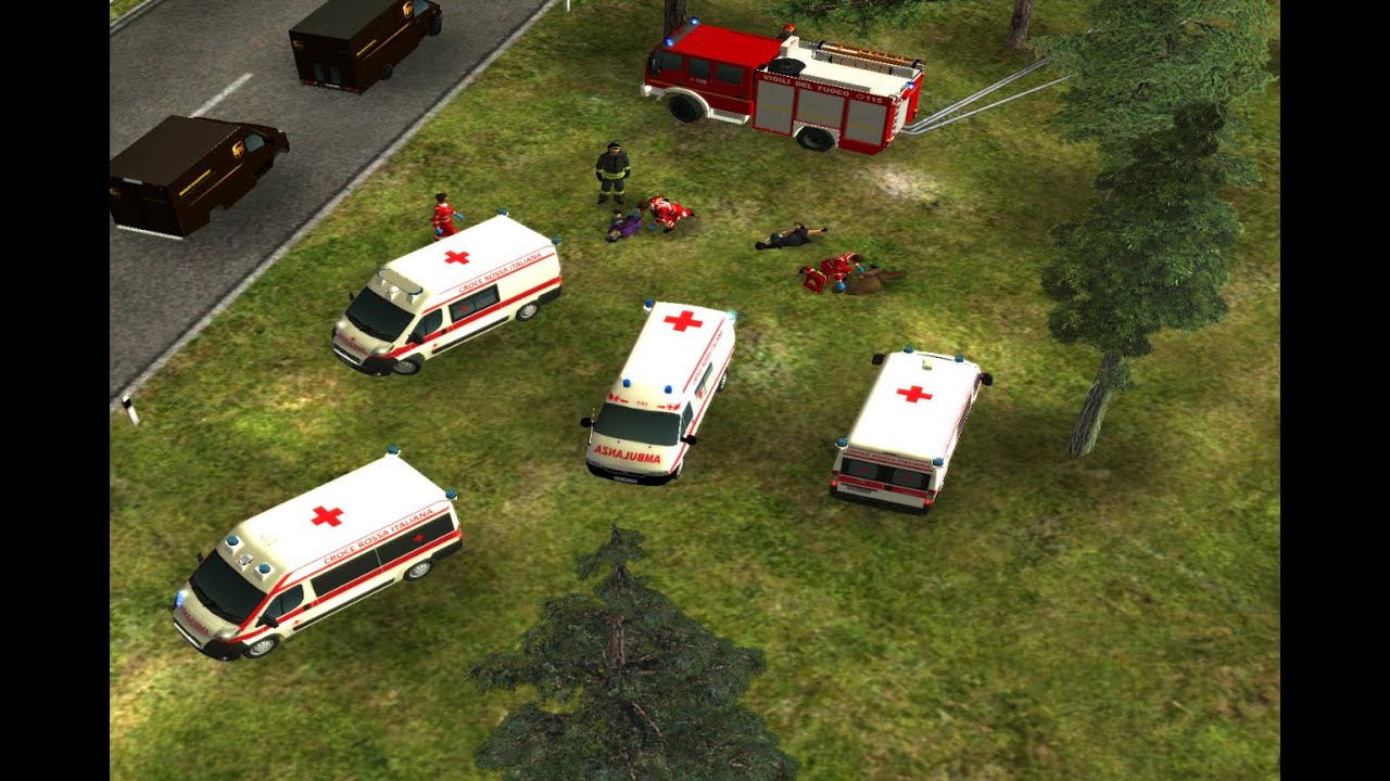 Emergency 4 Italian sub mod Vigili del fuoco #11 - YouTube