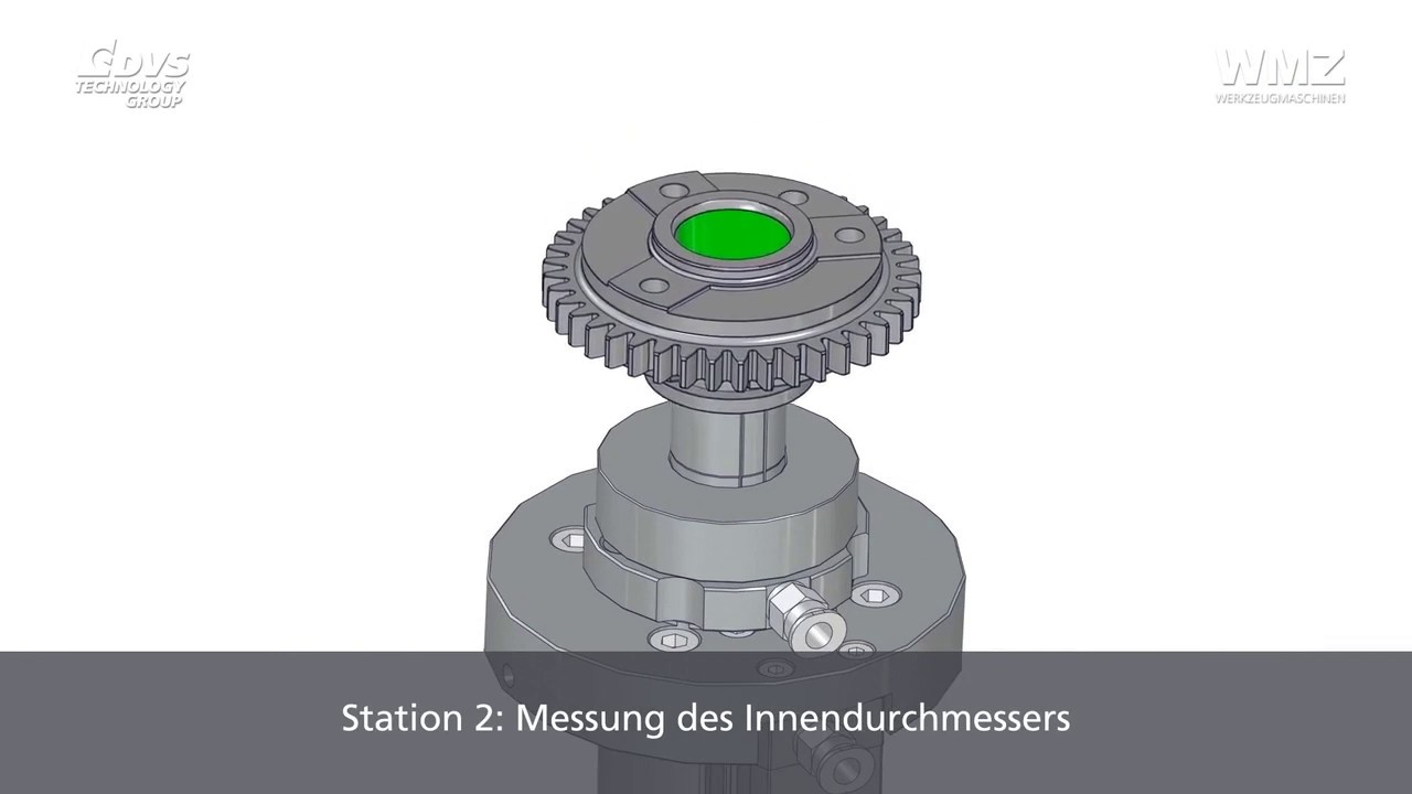 DVS Visio Prüfen und Markieren von Zahnrädern - WMZ Ziegenhain - YouTube