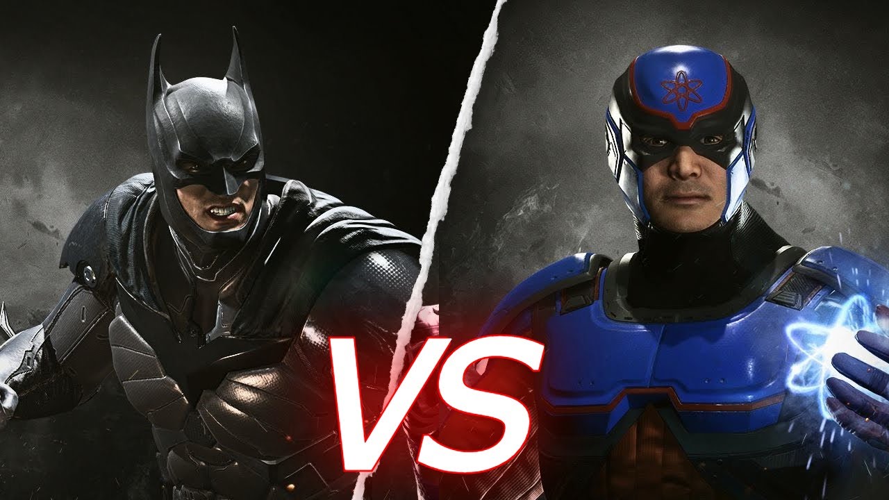 Batman vs Atom Fight - Injustice 2: Legendary Edition - YouTube