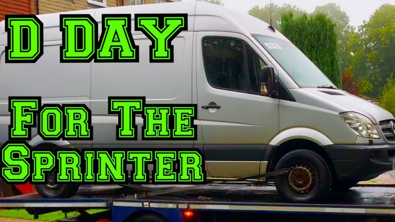 Delivered From Copart The Sprinter Camper Van Conversion Can Start ...