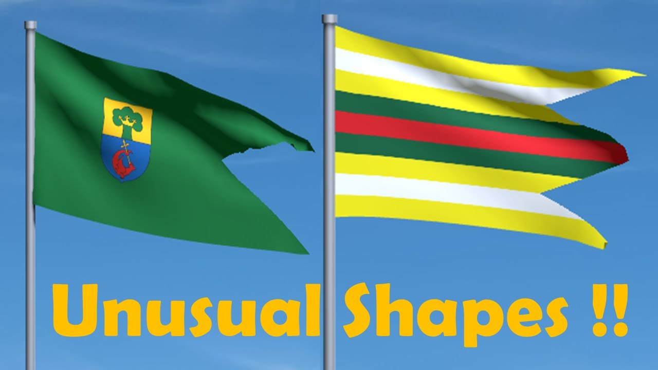 Non Rectangular Flags Part 4 Fun With Flags Youtube
