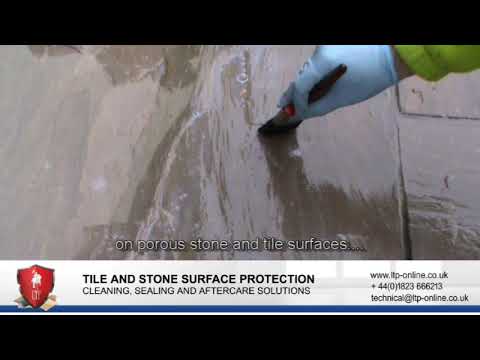 Enhance natural stone matt finish - YouTube