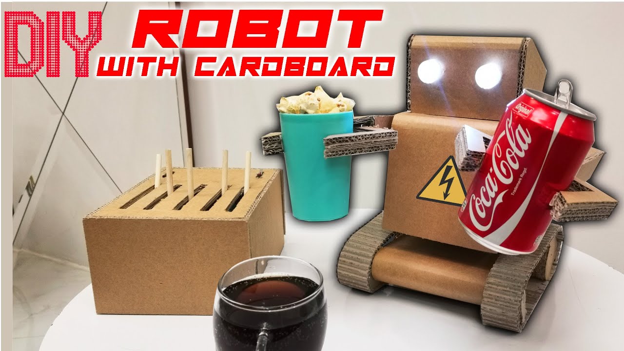 Servant robots ! Move the arms in all directions ! How to make ...