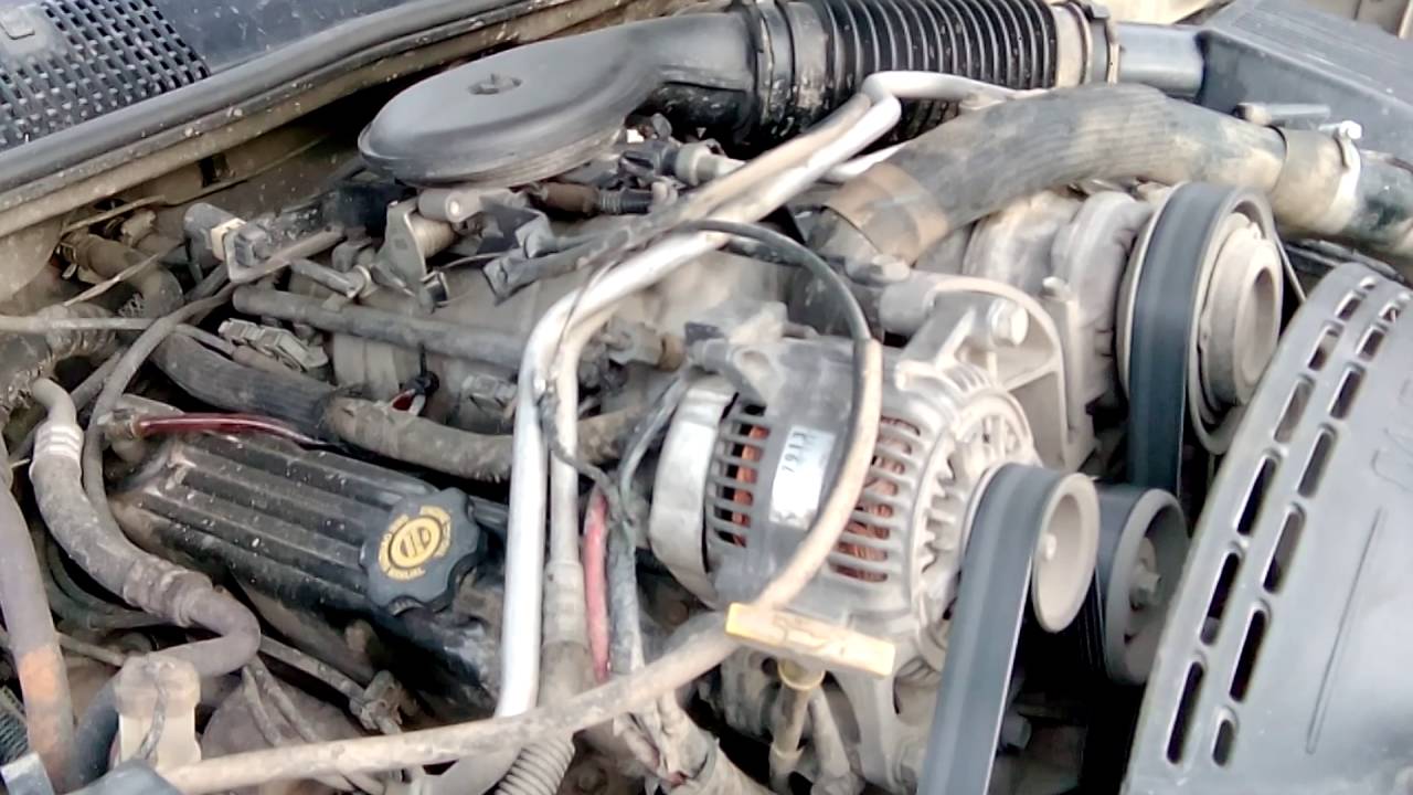 Jeep zj 5,2 V8 - YouTube