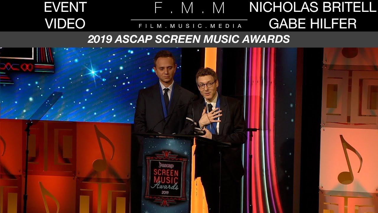 2019 ASCAP Awards: Nicholas Britell & Gabe Hilfer Acceptance Speech ...