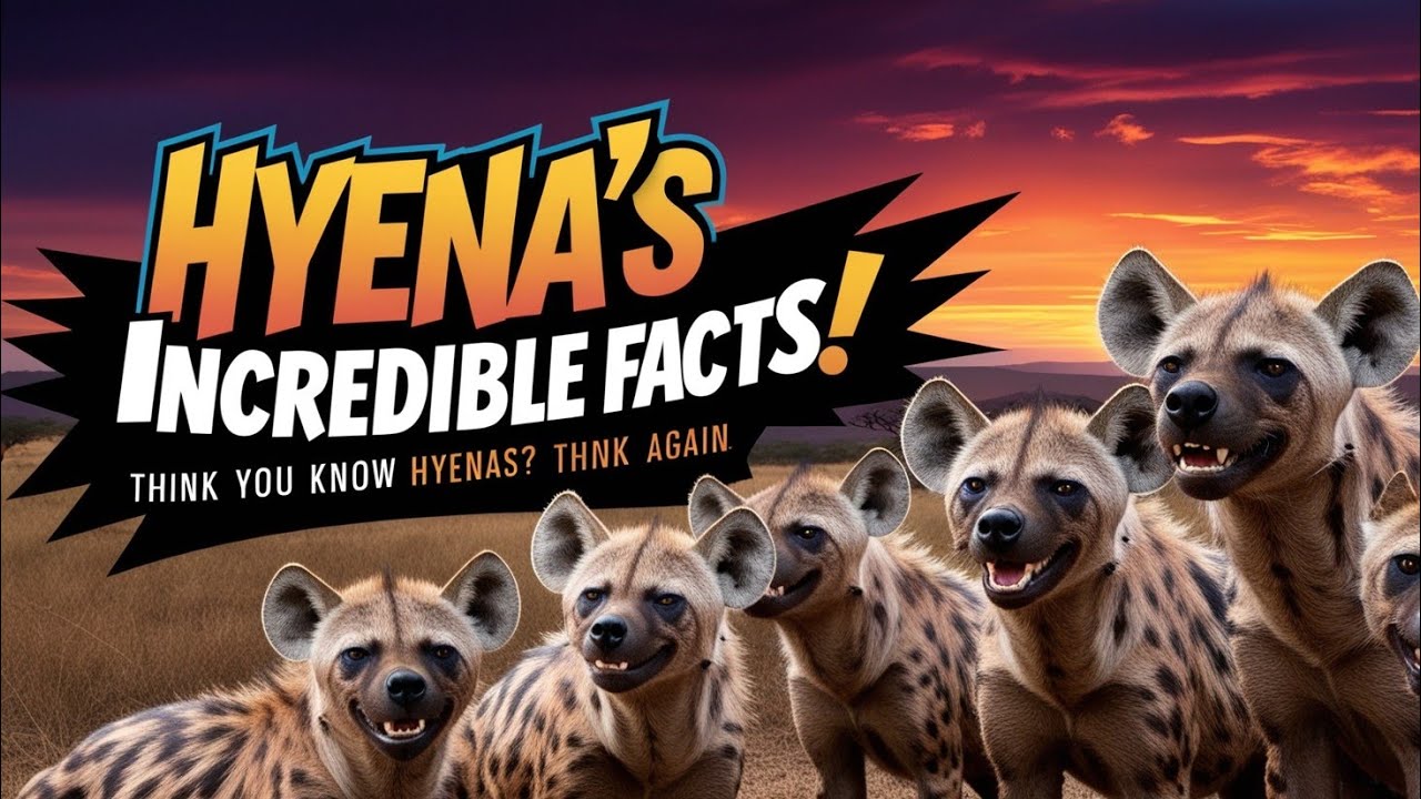 Girl Power at its Finest😮 Hyenas: The Most Misunderstood Animals in the ...