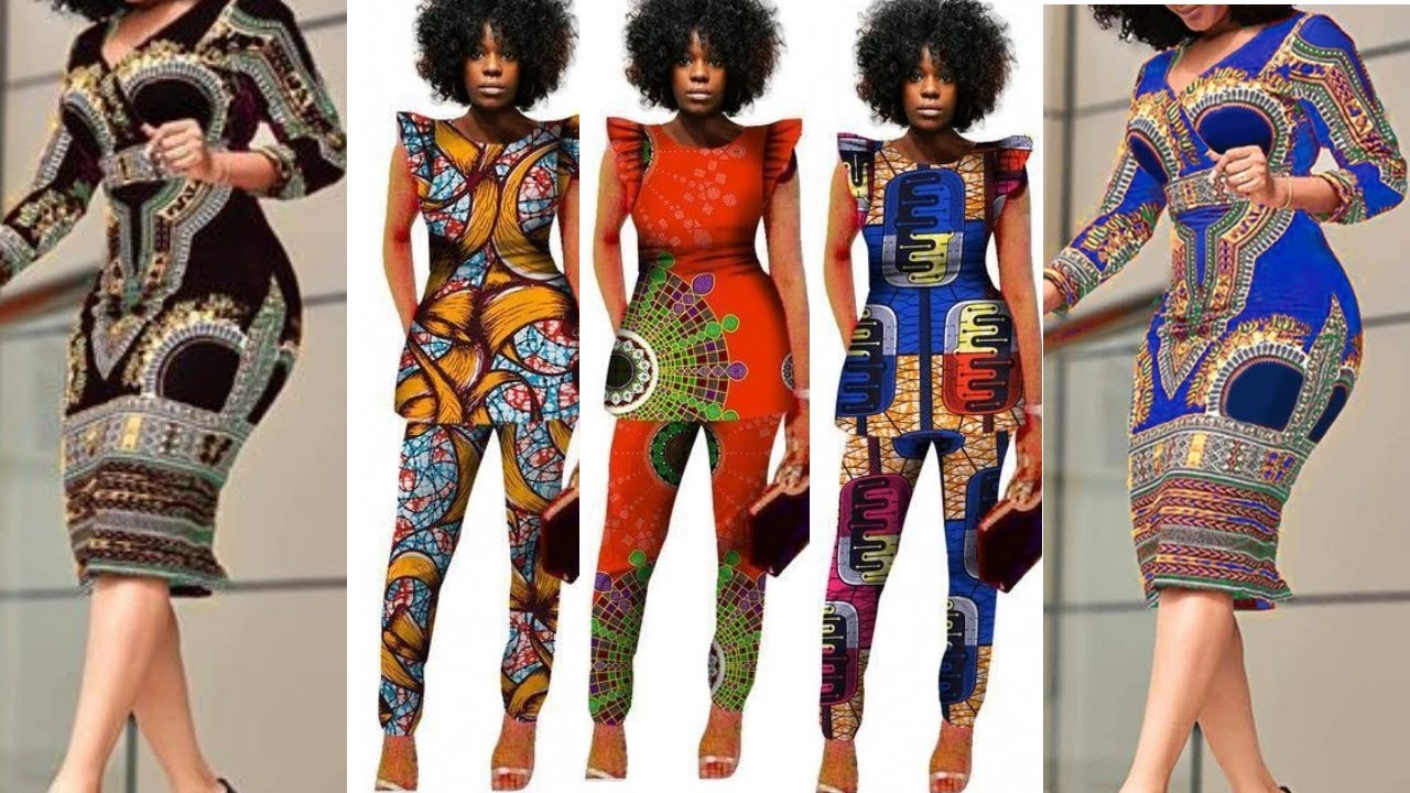 Classic Dashiki African Women Fashion Styles Trending 2020 | Glam Up ...