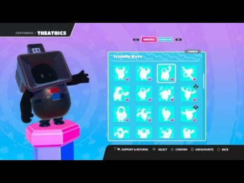 How to be the Cameramen from skibidi toilet in Fall Guys - YouTube