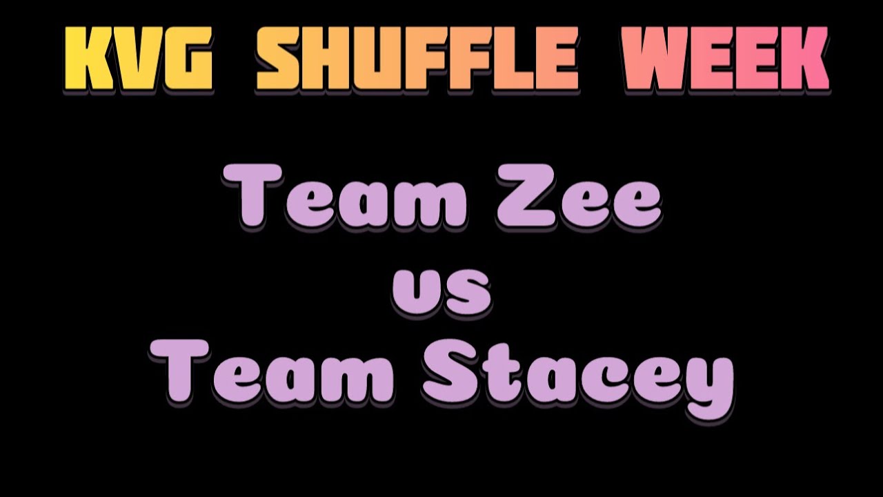 KVG Shuffle: Team Zee vs Team Stacey - YouTube