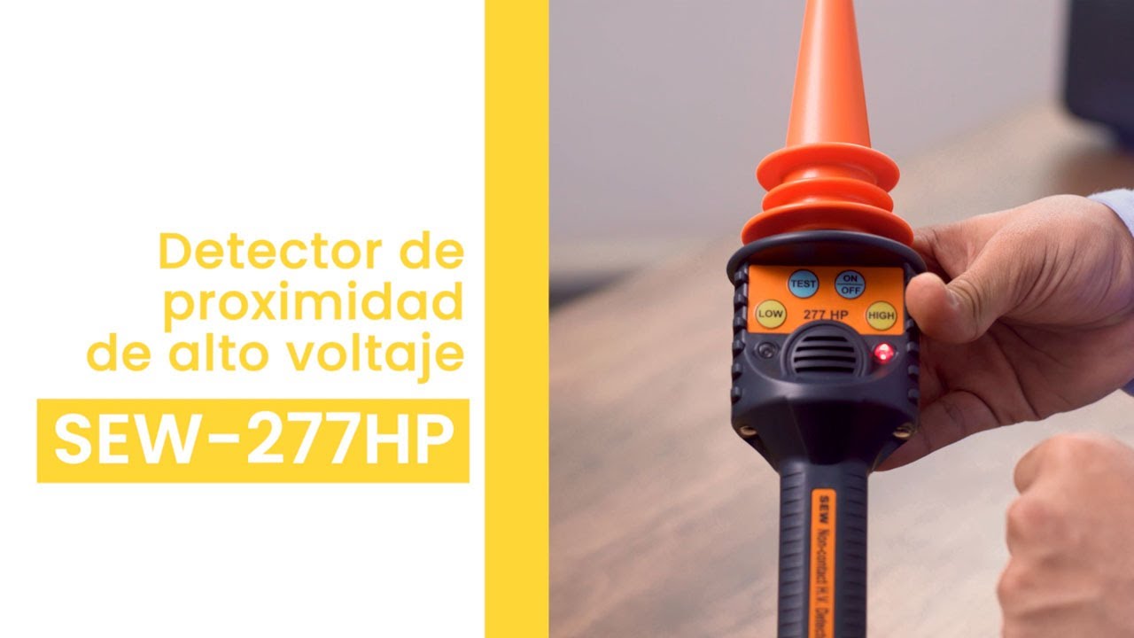 Detector de proximidad de alto voltaje 277HP - YouTube
