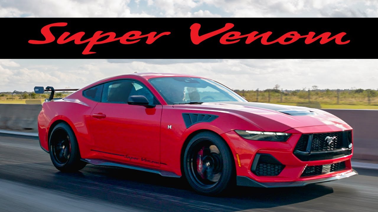 America's Last Muscle Car | Supercharged Super Venom Ford Mustang - YouTube