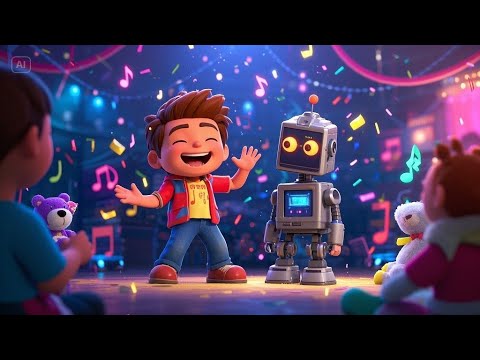 Johnny Johnny Builds a Bot | Fun Robot Song for Kids | Nursery Rhymes ...