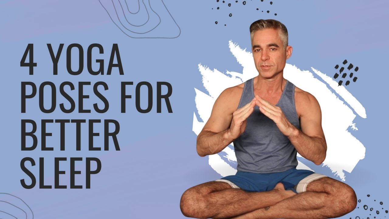4 Great Poses for a Peaceful Night's Sleep | Ross Rayburn - YouTube