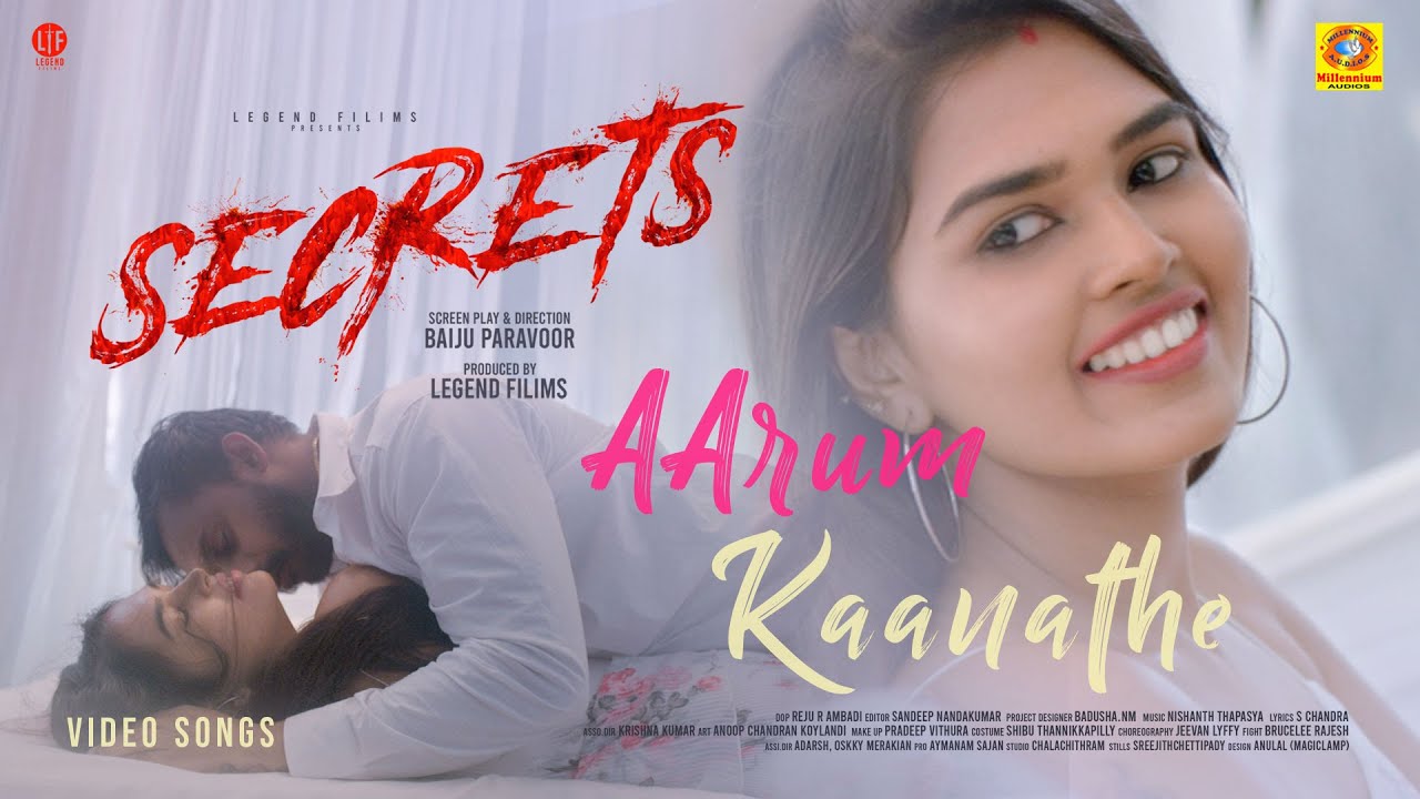 Aarum Kanathe Aarum Ariyathe | Secrets | Official Video Song | Najeem ...