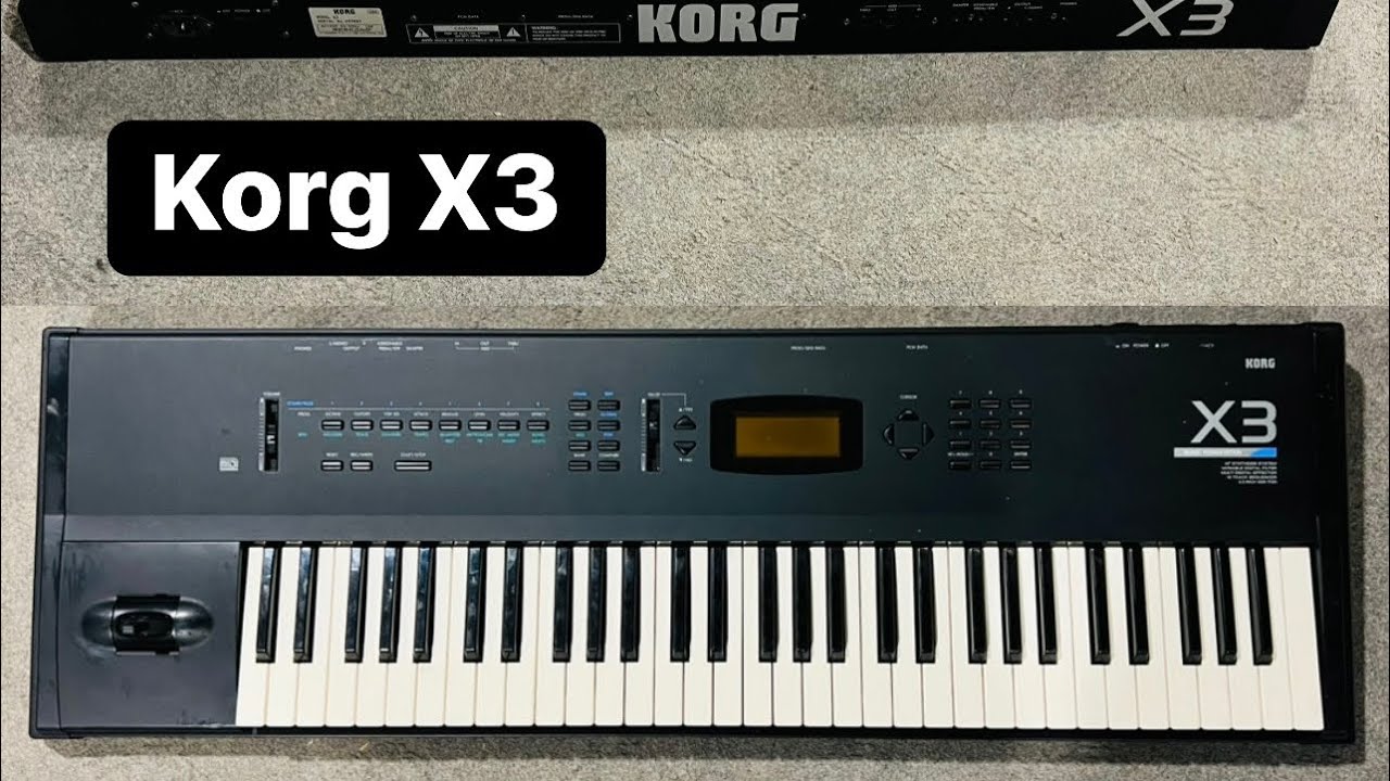Korg X3 Music Workstation ( Wilsons Music Instruments Whatsapp No ...