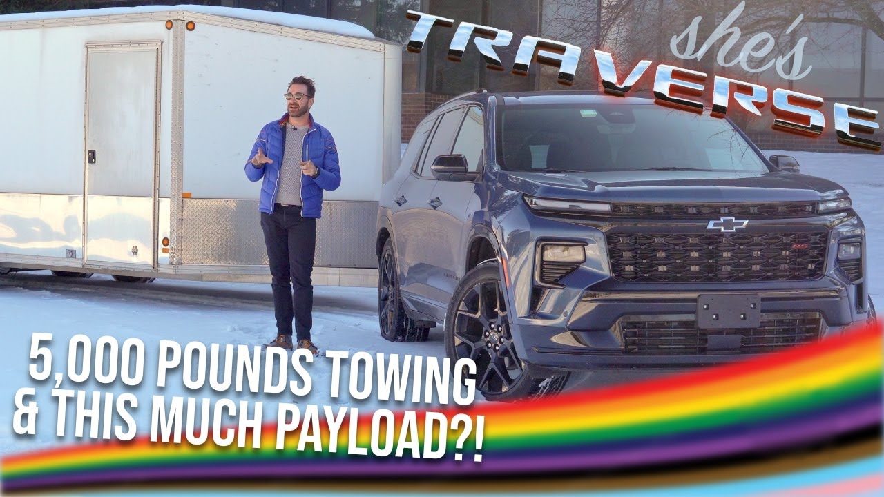 Towing With the 2025 Chevy Traverse! High Ratings - Any Good? - YouTube