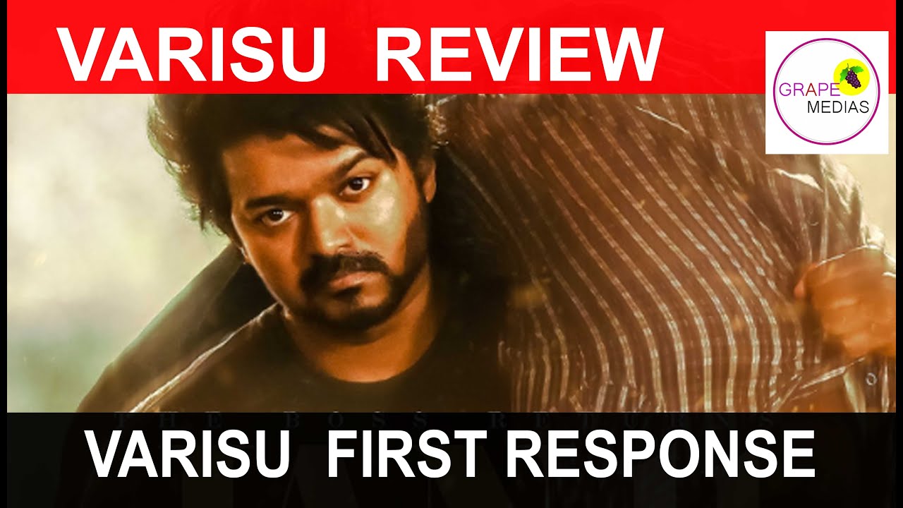 Varisu Movie Review Varisu FDFS Review and Response - YouTube