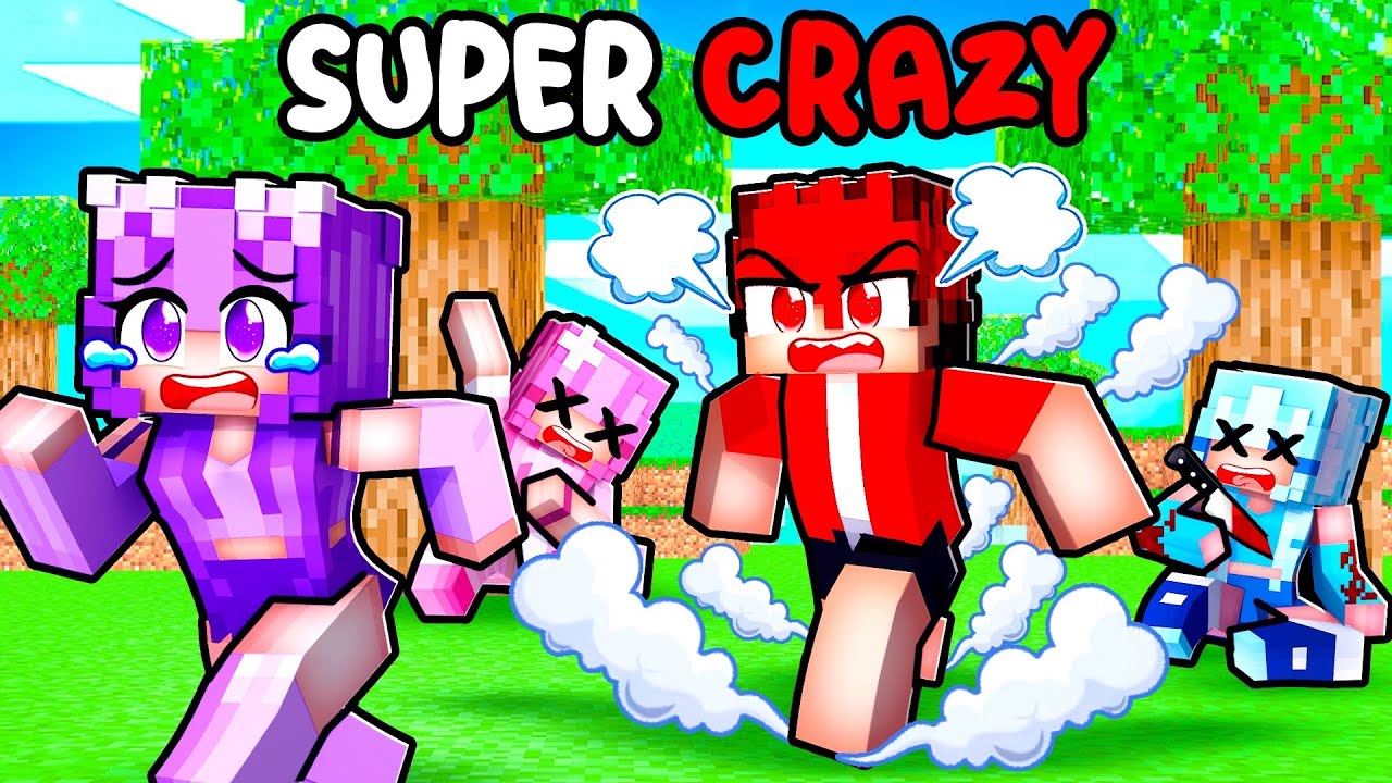 Wally Is SUPER CRAZY in Minecraft! - YouTube