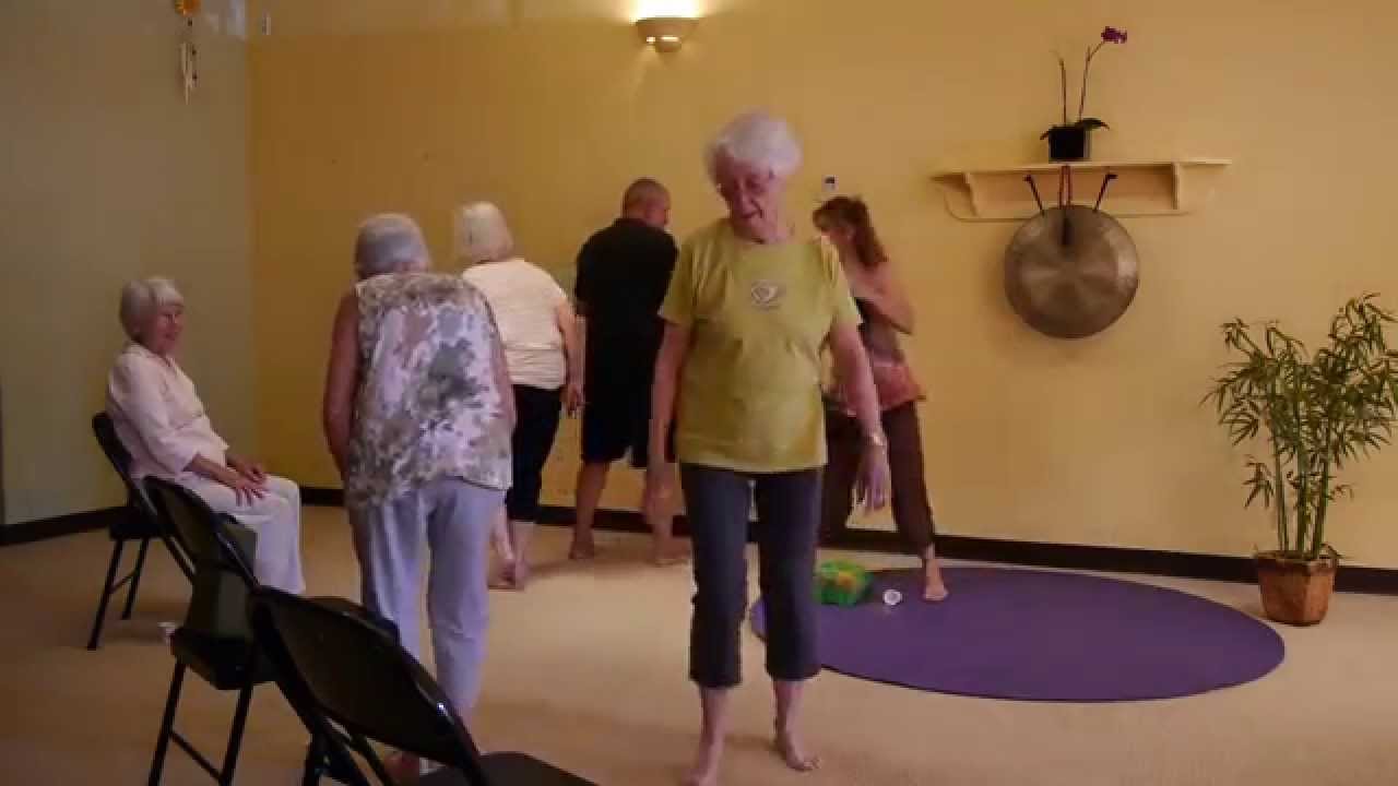 Seniors Reach Higher with Yoga! The "Before & After" a Chair Yoga Class ...