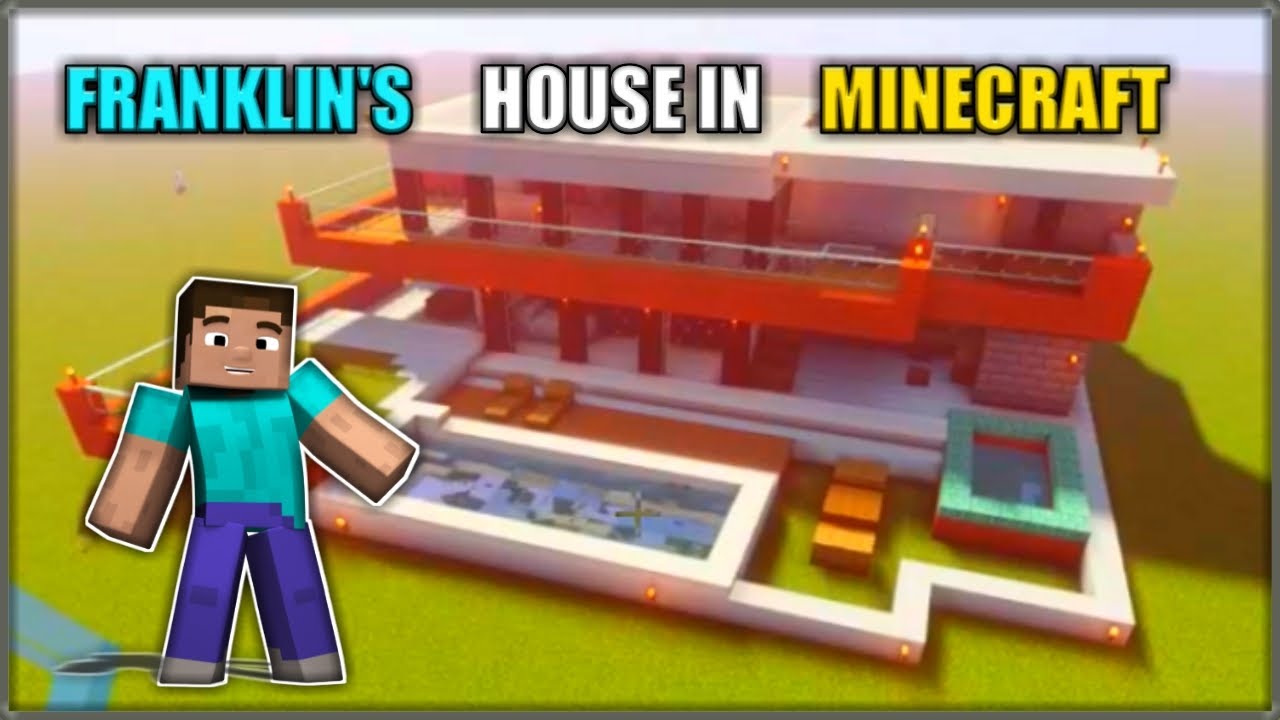 FRANKLIN'S HOUSE IN MINECRAFT | MINECRAFT HINDI GAMEPLAY - YouTube