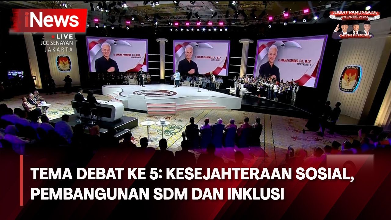 Visi dan program Kerja Capres di Debat Pamungkas Capres 2024 - YouTube