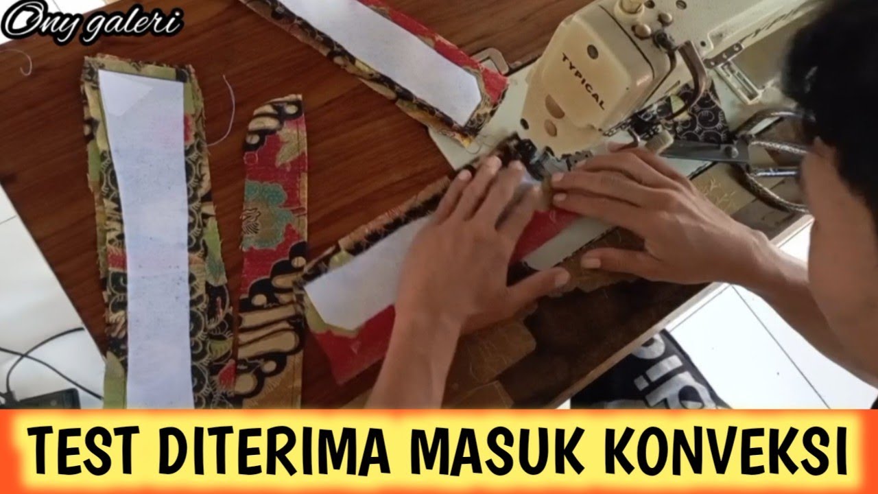 🔴🔴Test Nyimak proses menjahit baju- cocok untuk pemula - YouTube