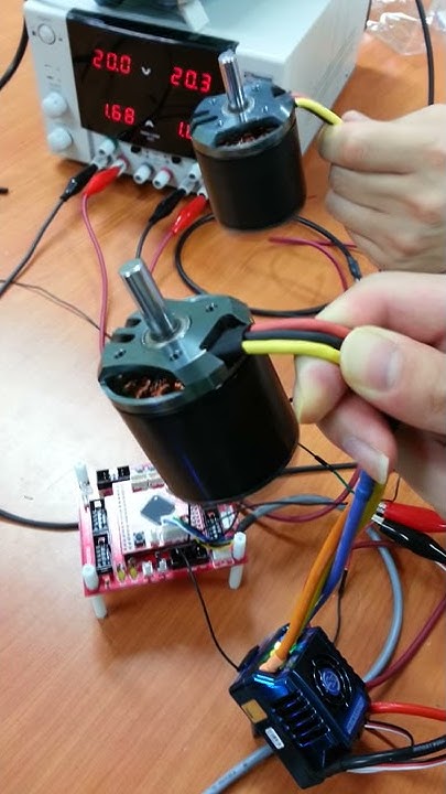 ATmega128 BLDC Motor 150A ESC - YouTube