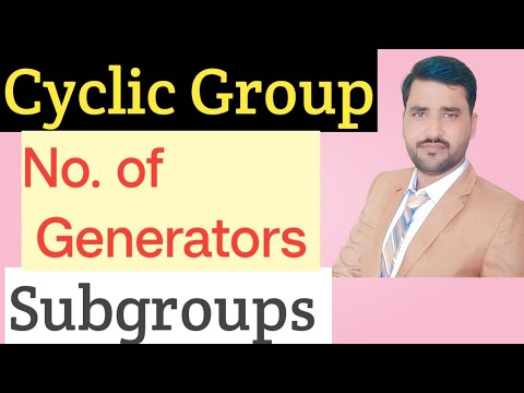 Cyclic Group | Definition | Generators | Subgroups | How to find ...