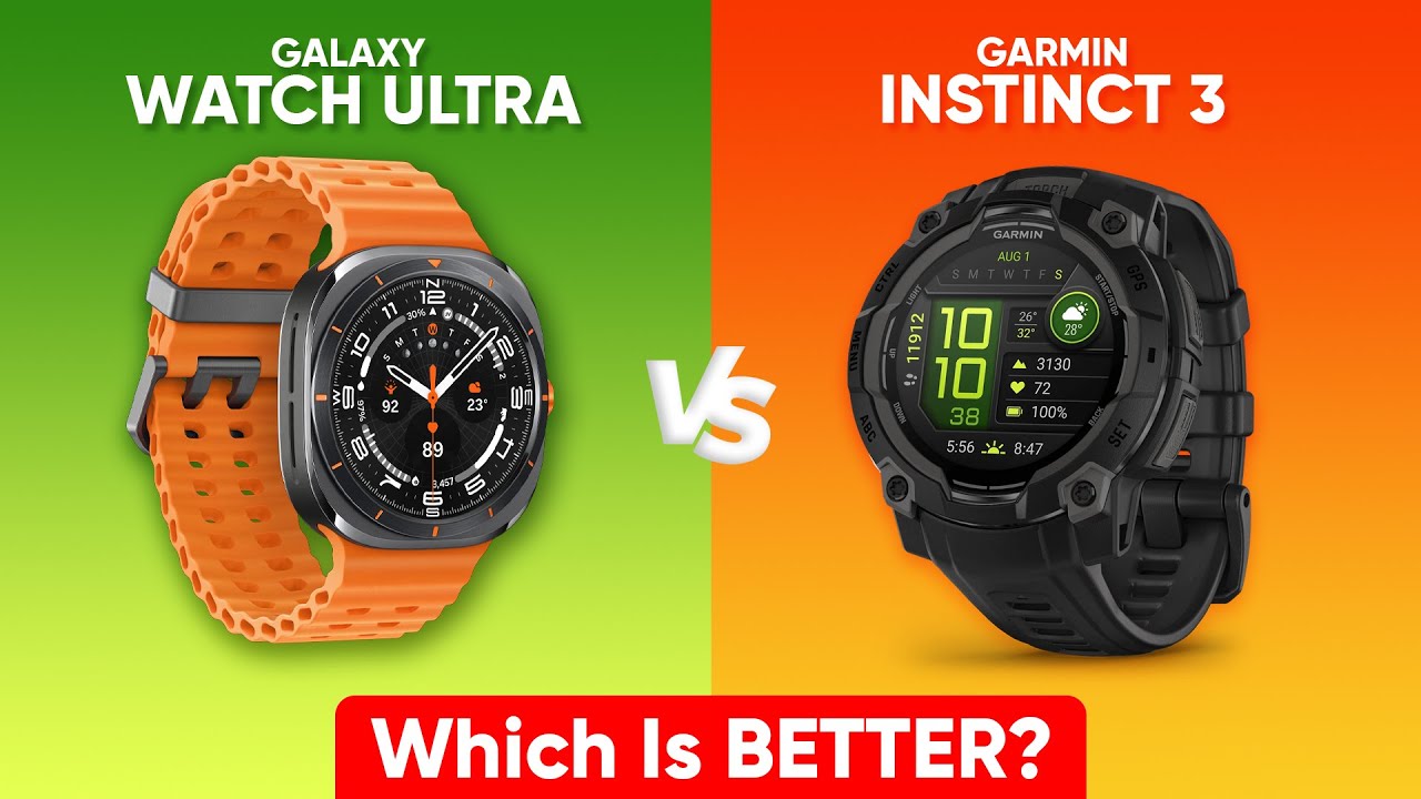 Garmin Instinct 3 vs Galaxy Watch Ultra: Which RUGGED Watch is BEST ...