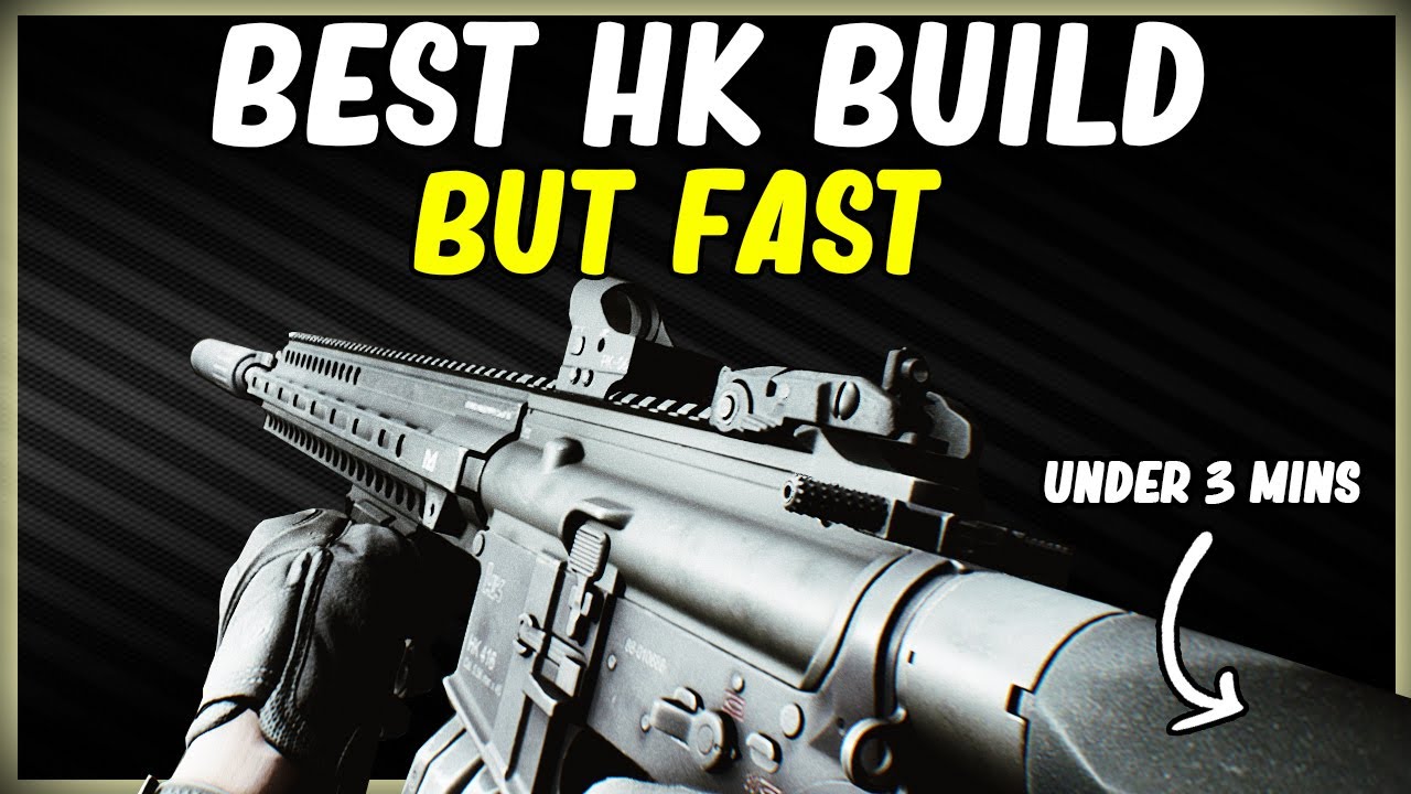 BEST META HK IN ESCAPE FROM TARKOV BUT FAST LOWEST RECOIL - BEST GUN ...