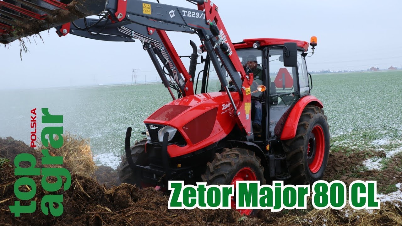 Zetor Major CL 80: Ciągnik do wielu zadań - YouTube