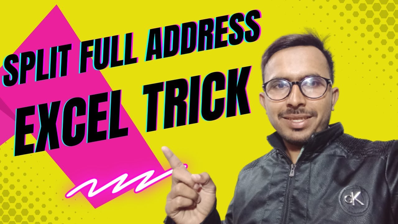 HOW TO SPLIT ADDRESS INTO STATE AND ZIPCODE IN EXCEL I 2020 I HOW TO SPLIT ADDRESS INTO STATE AND ZIPCODE IN EXCEL I 2020 I