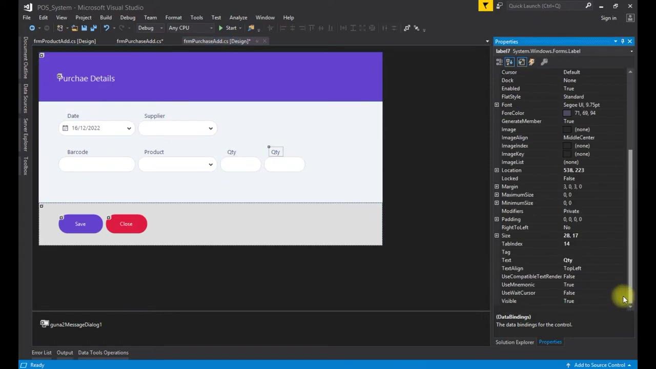 Inventory Management system ~ POS Part 6 - YouTube