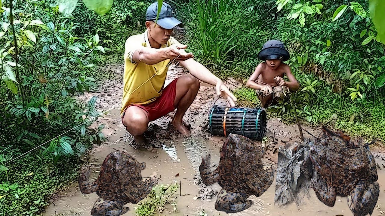 Tactics to make frog hooks, techniques. Building Trap Frogs in the ...