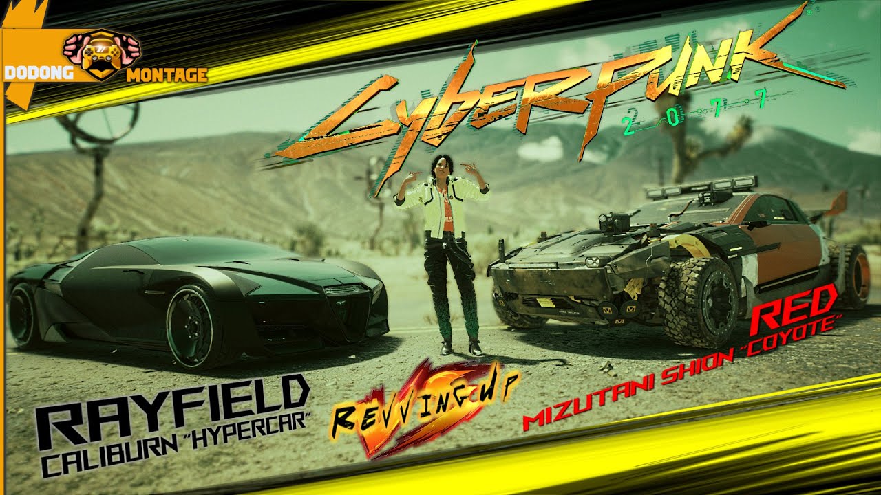 Cyberpunk 2077: RED MIZUTANI SHION COYOTE VS RAYFIELD CALIBURN HYPERCAR ...