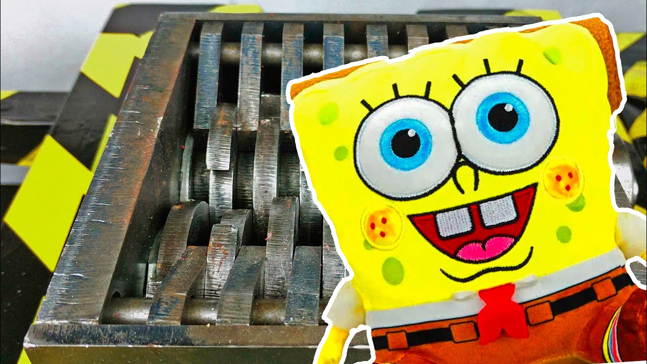SHREDDER VS SPONGEBOB SQUAREPANTS | Satisfying - YouTube