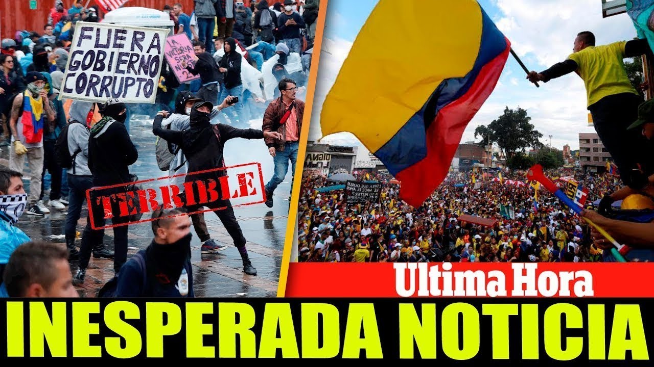 🔴 ULTIMA HORA ! HACE UNAS HORAS nueva noticia PARO NACIONAL Noticias de ...