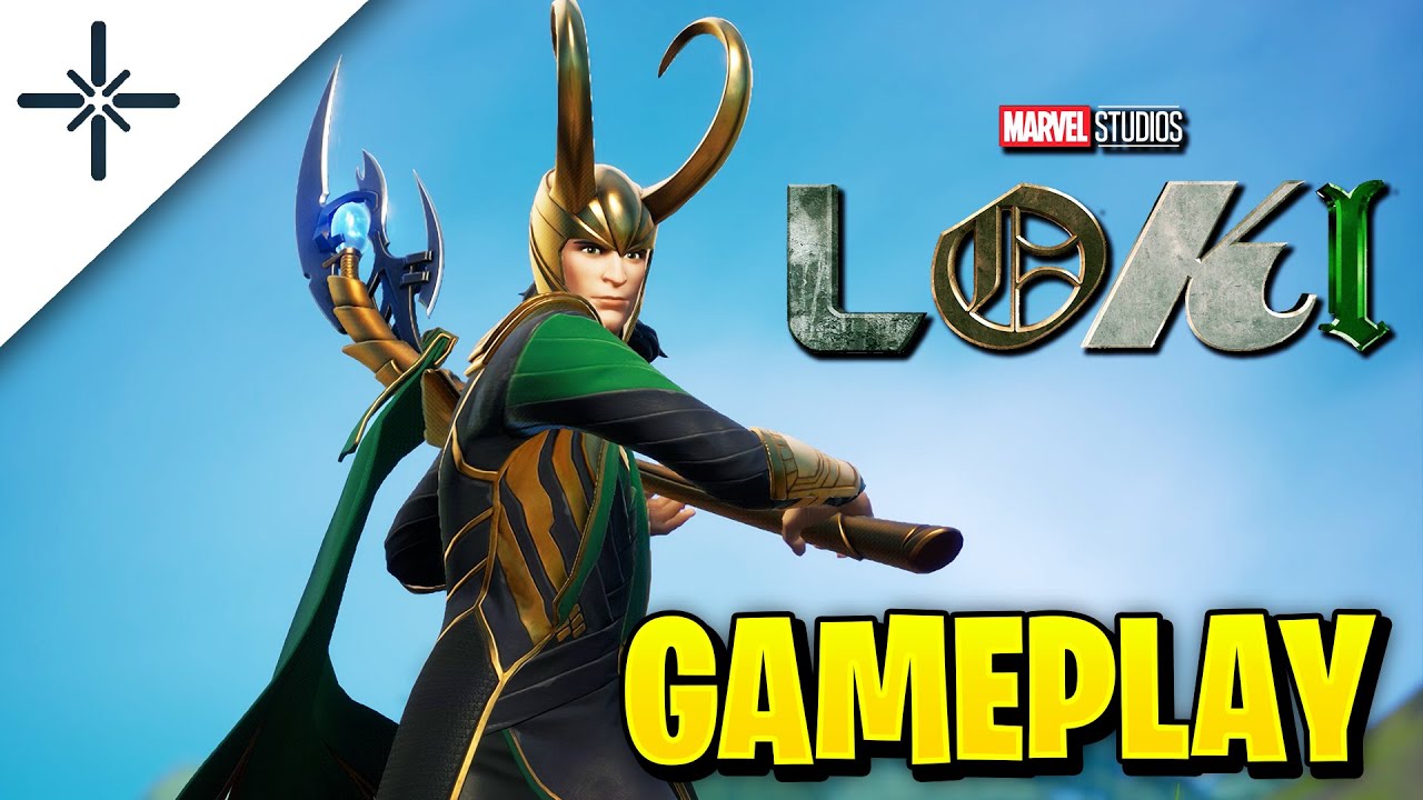 LOKI FORTNITE SKIN GAMEPLAY | July Crew Pack Outfit ingame! - YouTube