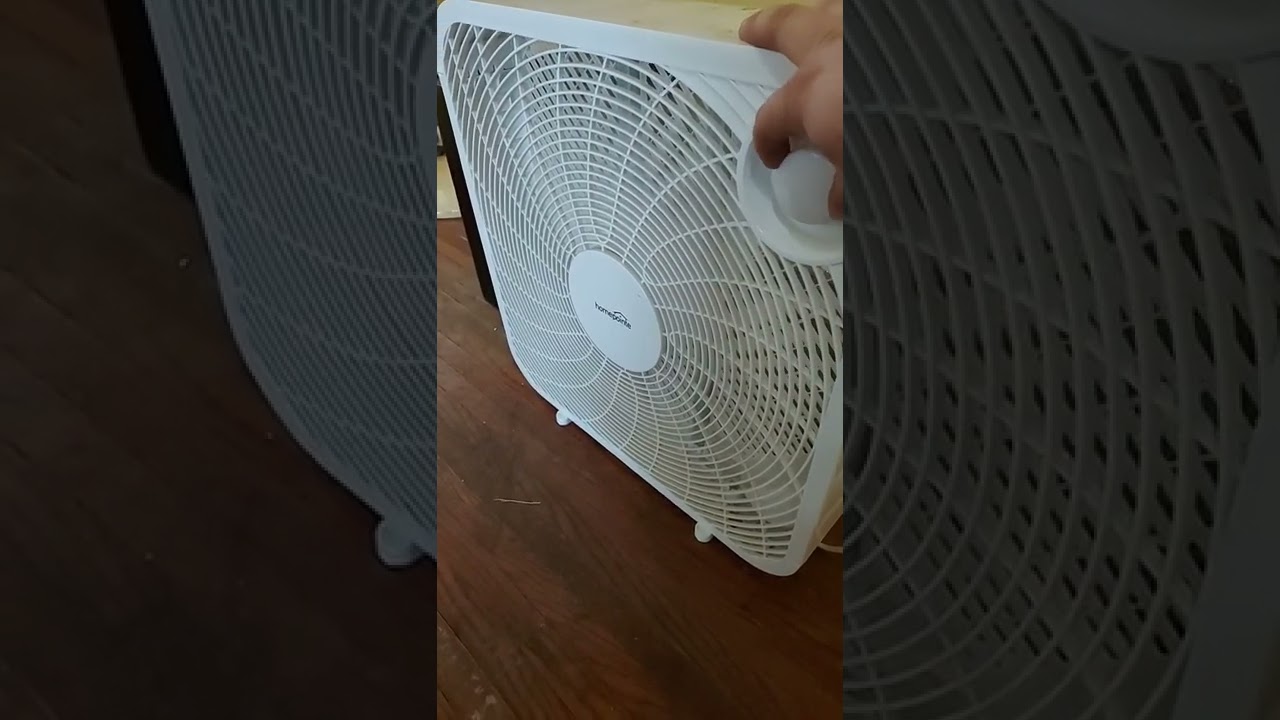 2018 Homepointe FB50-16HW box fan - YouTube