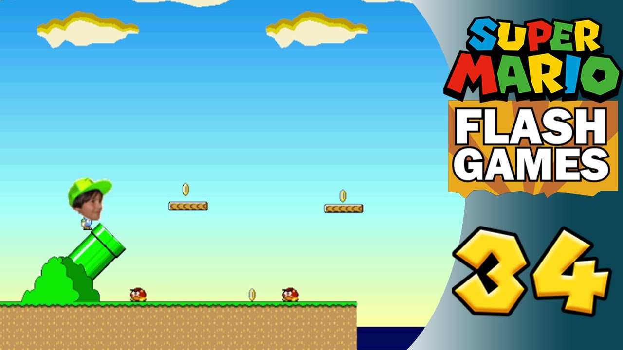 Super Mario Flash Games - Part 34 - Super weirdes Zeug - YouTube